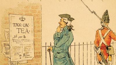 The Tea Act stated that the colonists had to pay a tax of 3 pence for ...