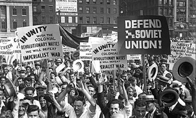 People gather in the revolution to fight for their rights.