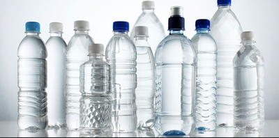 in 1960 the first plastic water bottle was made. this version isn't ...