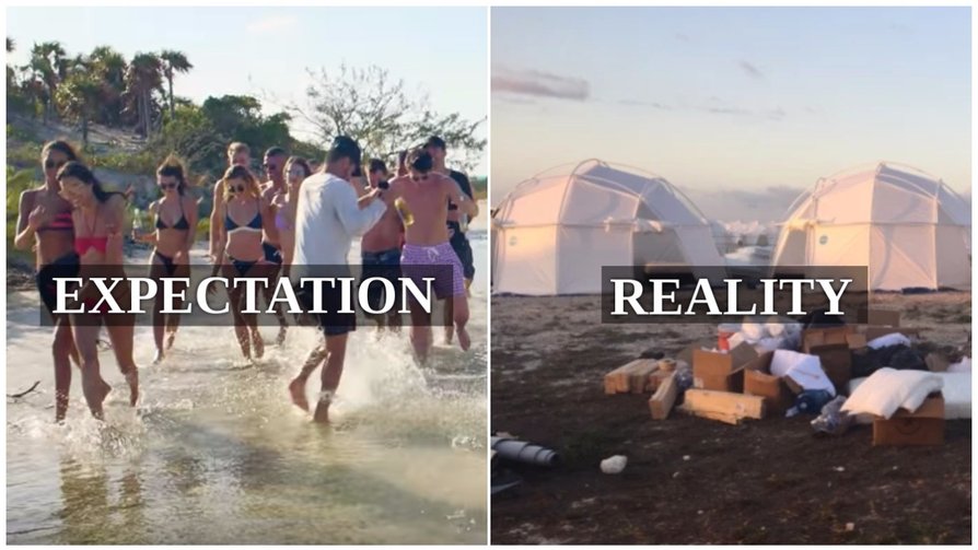 Source: https://www.needcreations.com/fyre-festival/