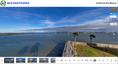 Click here to take a virtual tour of the Castillo de San Marcos!