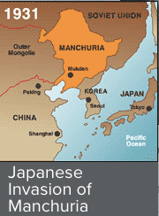 Japanese Invasion of Manchuria - 1931.