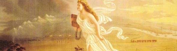 This Manifest Destiny Painting called American Progress "Spirit of the ...