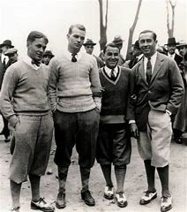 In this decade men didnt wear suits as much. They went with more of a ...