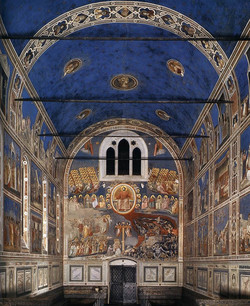 Frescoes in the Scrovegni Chapel, Padua by Giotto di Bondone