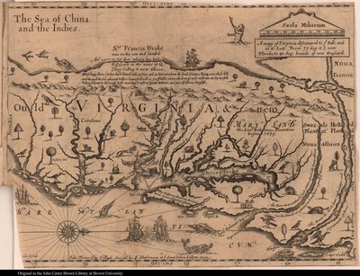 1651 Virginia Map