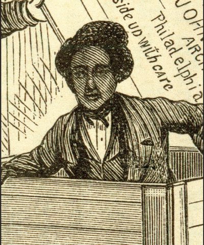 Henry Box, a fugitive slave and black abolitionist mailed himself in a ...