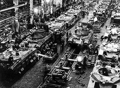 Leopard Tank Assembly Line (1940)