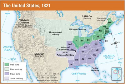 The Missouri Compromise of 1820