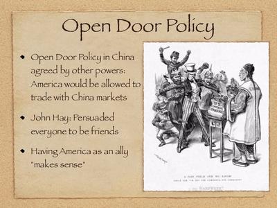 Open Door Policy John Hay