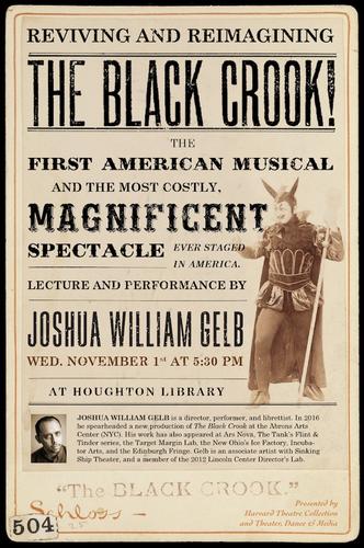 The Black Crook opened in 1866 and is credited with being the first ...
