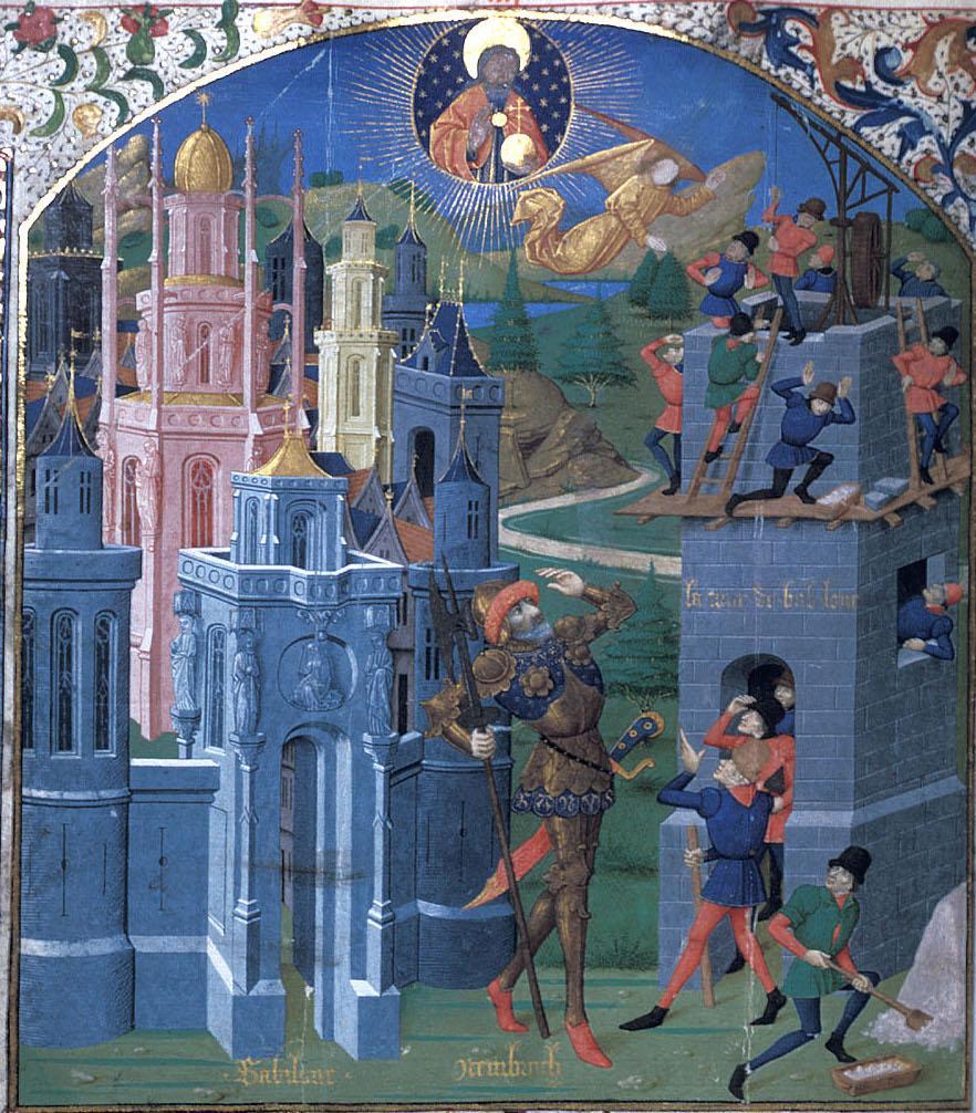 Medieval Art is known for its vibrant colors, which this painting ...