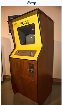 1975 - Atari releases Atari Pong