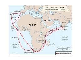 Vasco da Gamma was the first explorer to reach India by sea (1497 AD)