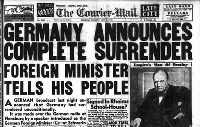 Germany surrenderd