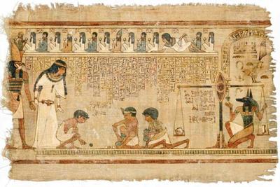 Papyrus in Egypt (2,500 BC)