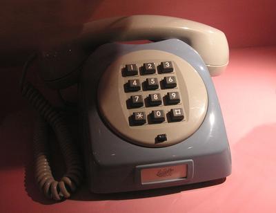 Telefon z klawiaturą z 1969