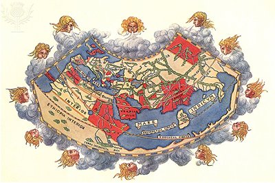 Ptolemy's world map ca. 1472 Retrieved from Encyclopædia Britannica ...