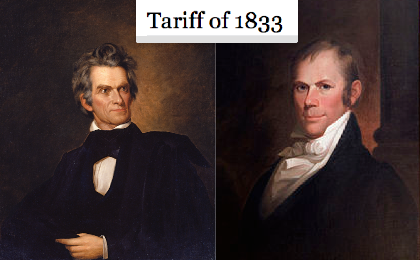 The Compromise Tariff of 1833