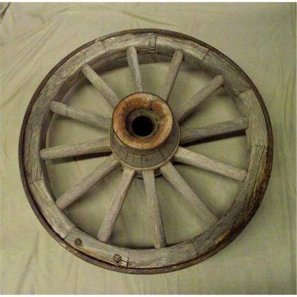 The First Iron-Rimmed Wheels