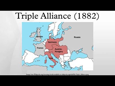 1882 - Triple Alliance Formed