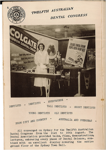 Colgate attends The Twelfth Australian Dental Congress