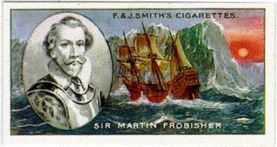 1576- Frobisher discovers northwest passage, Frobisher strait.