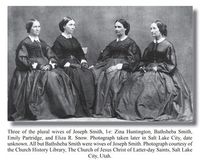 These are just some of the wives of Joseph Smith.