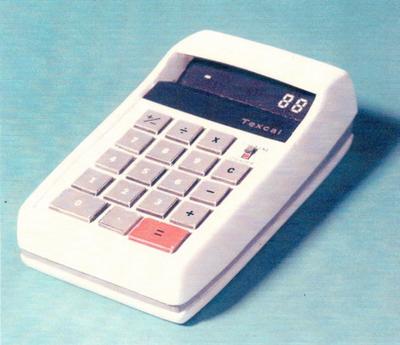 FIRST HAND HELD CALCULATOR