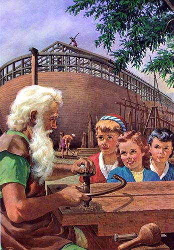 c. 2300 B.C. The Great Flood occurs rapidly forming current world ...