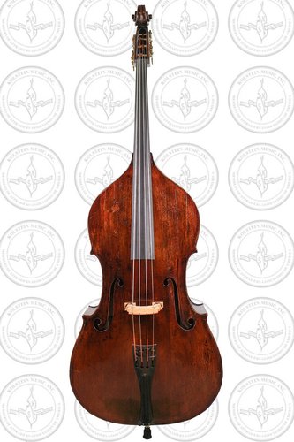 A 19th century Milanese economically-designed bass.