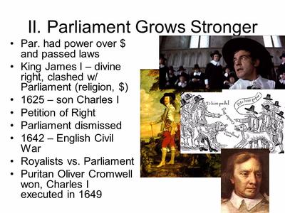 Parliament Grows stronger