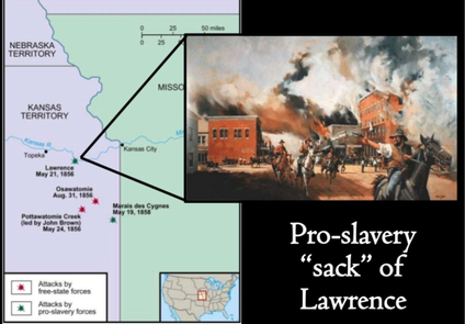 1856 A mix of U.S. troops and militiamen from Missouri.