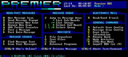 (1978) Se intercambian BBS (Bulletin Board Systems), creada por Ward ...