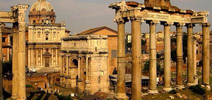This image shows ancient Rome today.