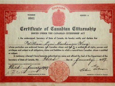 1947 (The Canadian Citizenship Act)