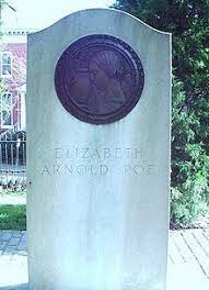 Elizabeth Arnold Poe’s gravestone.