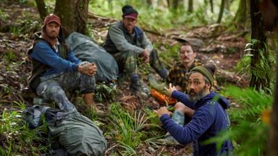 Ricky and Hec went for a walk and saw some strange people sitting there ...