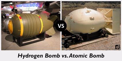 Fission Bomb Vs Fusion Bomb