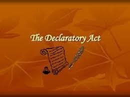 1776 declaratory act