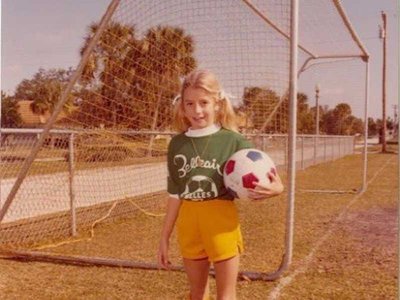 Image of Sara as a child