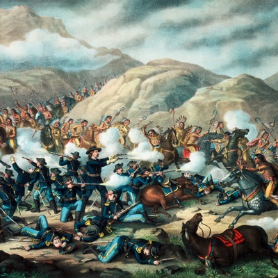 The Battle of Little Bighorn - 1876