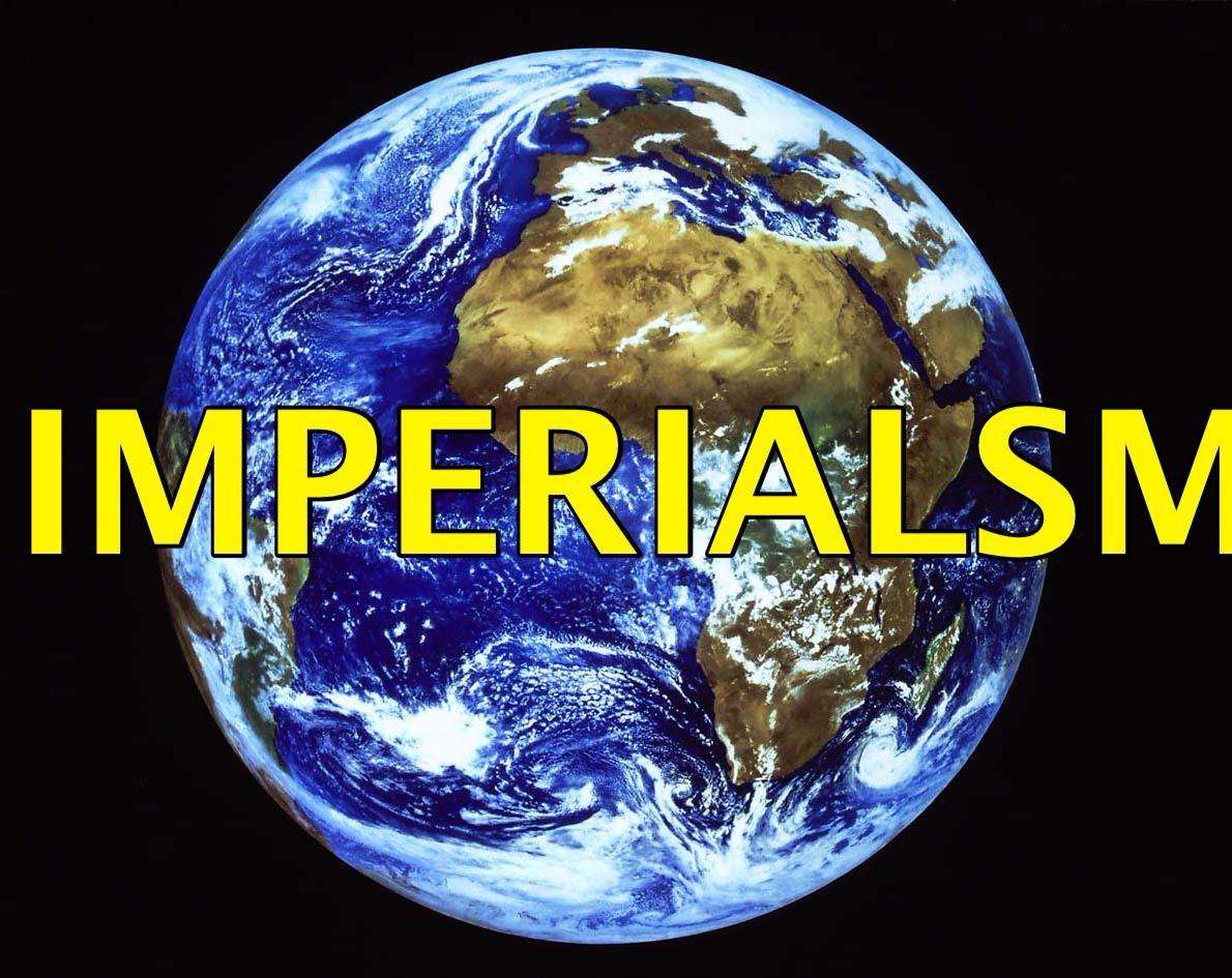 Imperialism is expanding into the world.