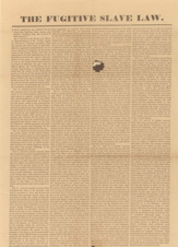 The Fugitive Slave Act- 1850