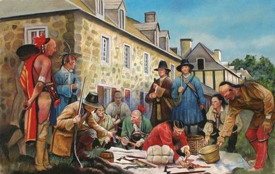 Les autochtones veulent des objets d'Europe