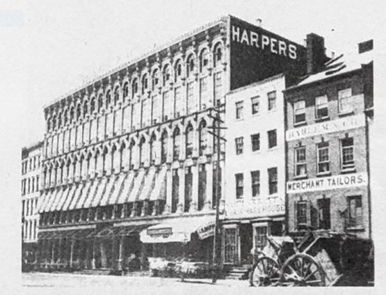 Imagen 12: "El edificio para Harper Bros". Tomado de: Pevsner, Nikolaus ...