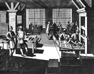 18th Century Printing house