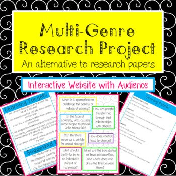 April: The Multi-Genre Research Project