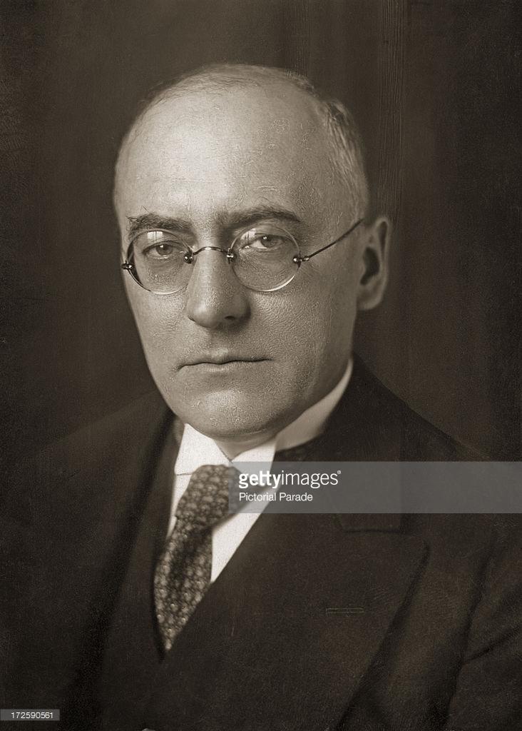 German statesman Heinrich Bruning (1885 - 1970), circa 1930. Bruning ...