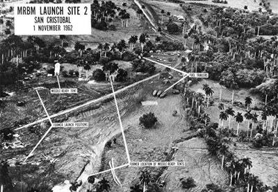 Soviet missile site in Cuba